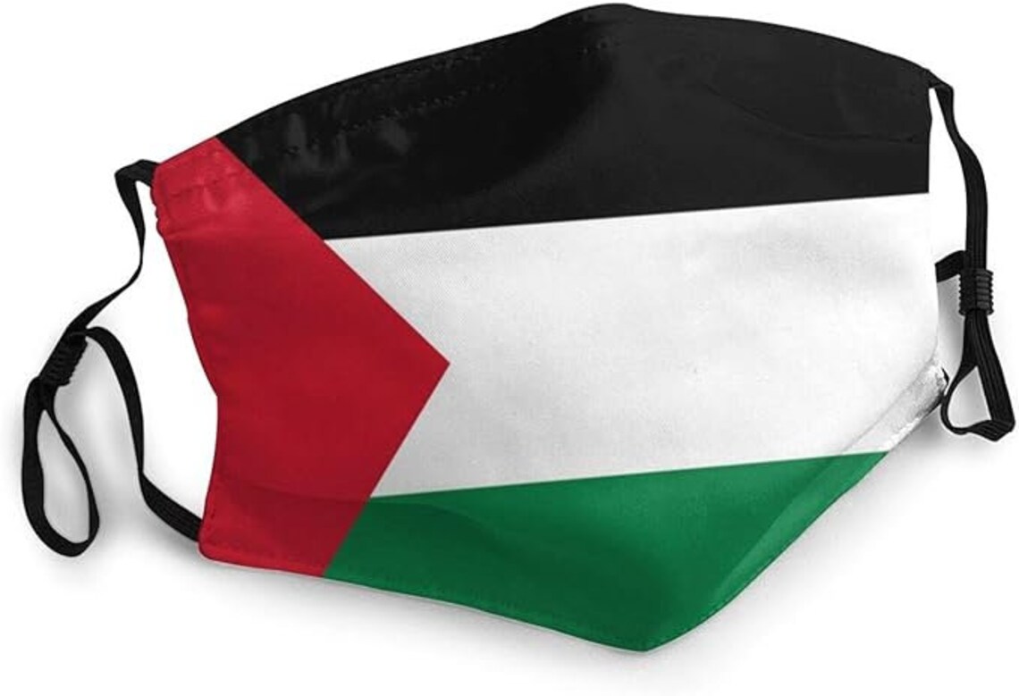 Palestine Face Mask Keffiyeh Design - Protest Peace Gaza - Etsy