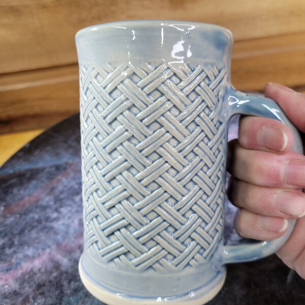 Basket Weave Pottery - Etsy