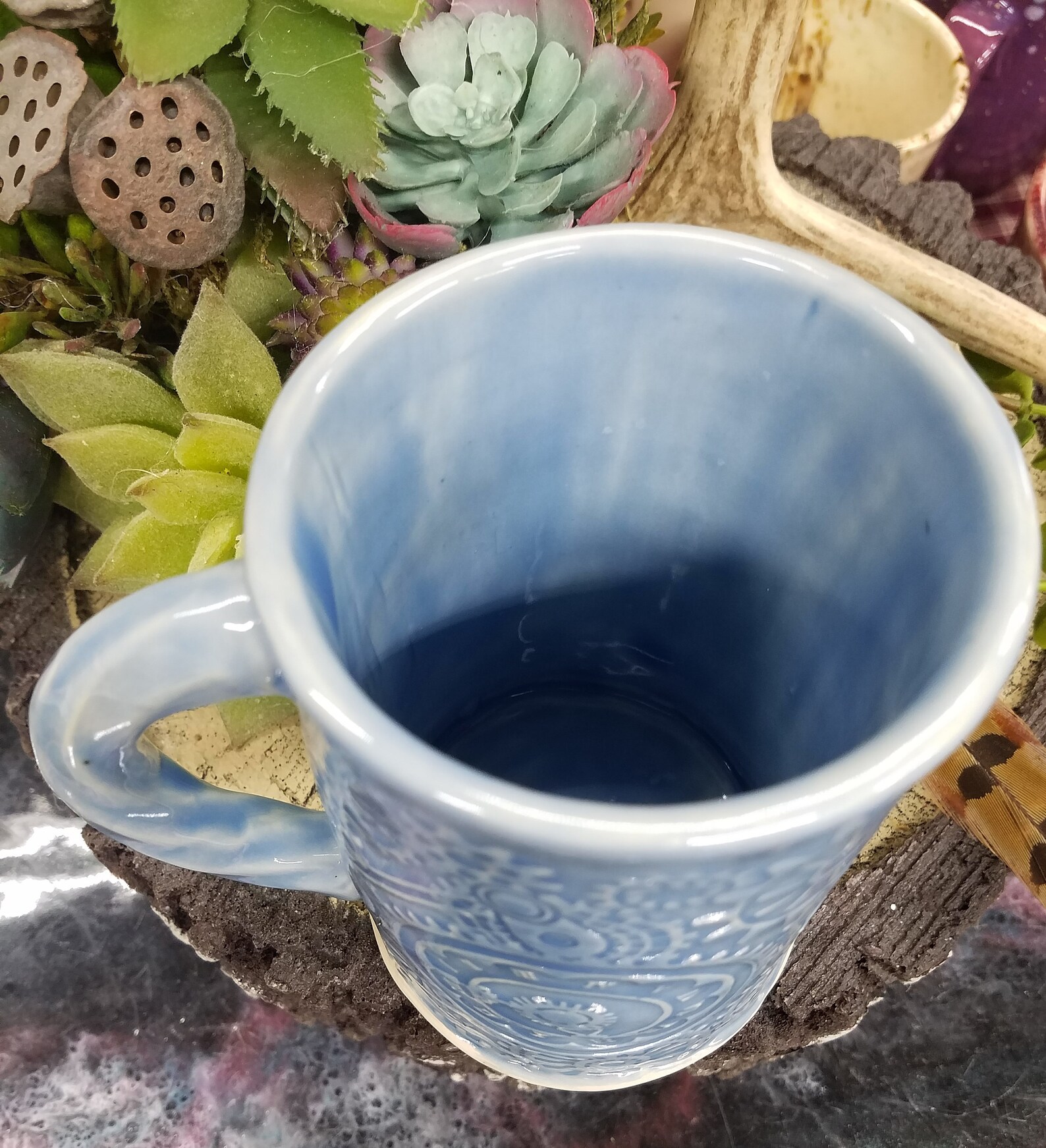 Steampunk Pottery Mug - Etsy