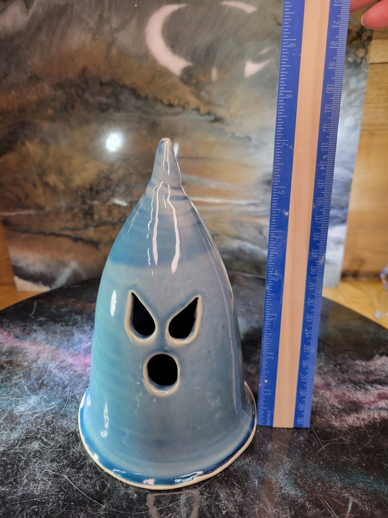 Pottery Ghost / Cat Ghost Luminary 2 Different Available Your - Etsy