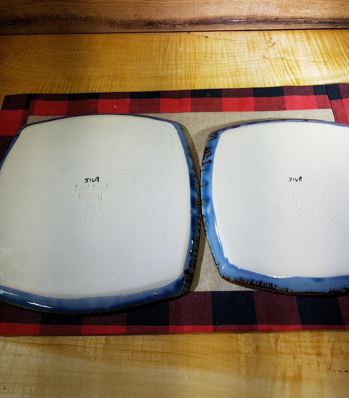 Grizzly Bear Plates Set You Get Both Plates - Etsy