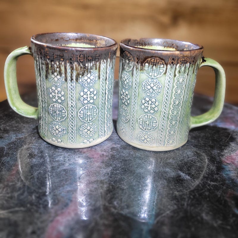 Irish Made Pottery Mug - Etsy