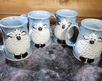 Ceramic Sheep Pottery - Etsy
