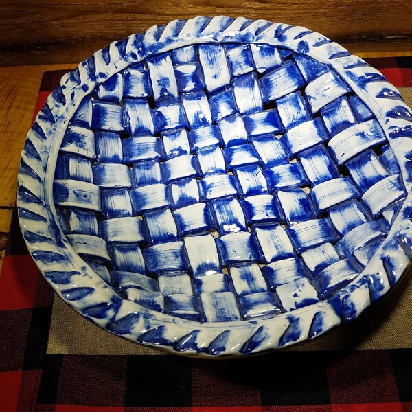 Basket Weave Pottery - Etsy