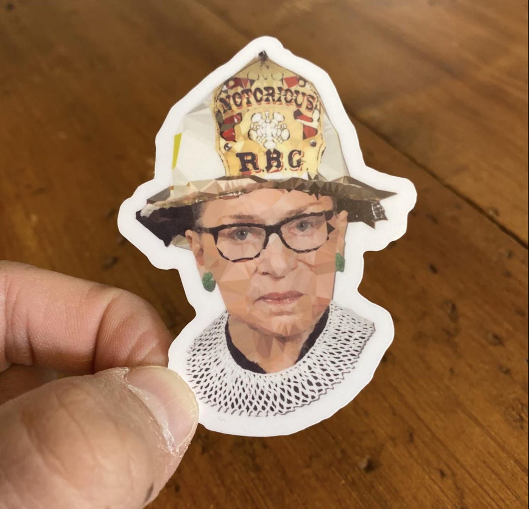 Notorious R.B.G Sticker - Weather Resistant - UV Laminate - Matte ...