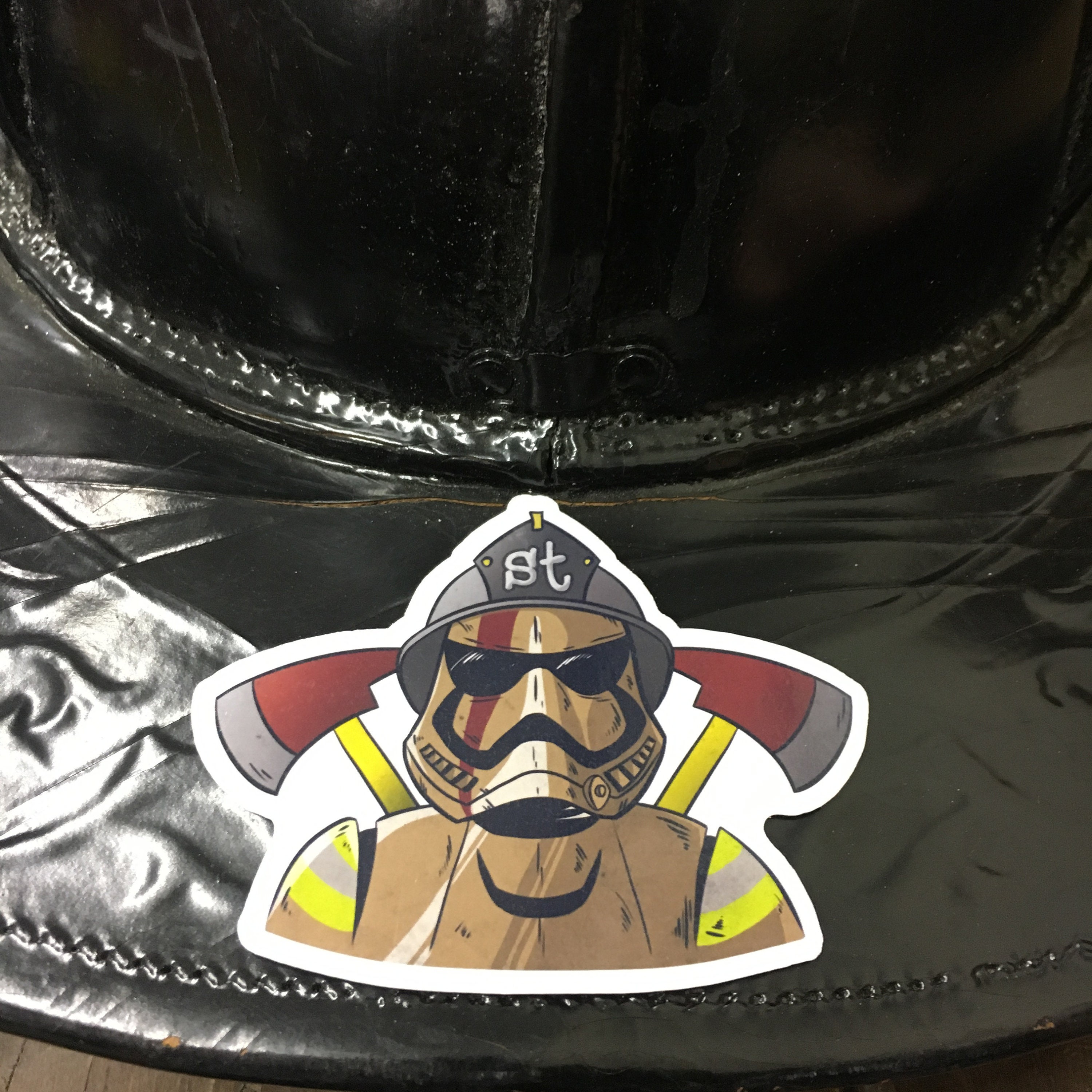 Stormtrooper Firefighter Sticker - Etsy