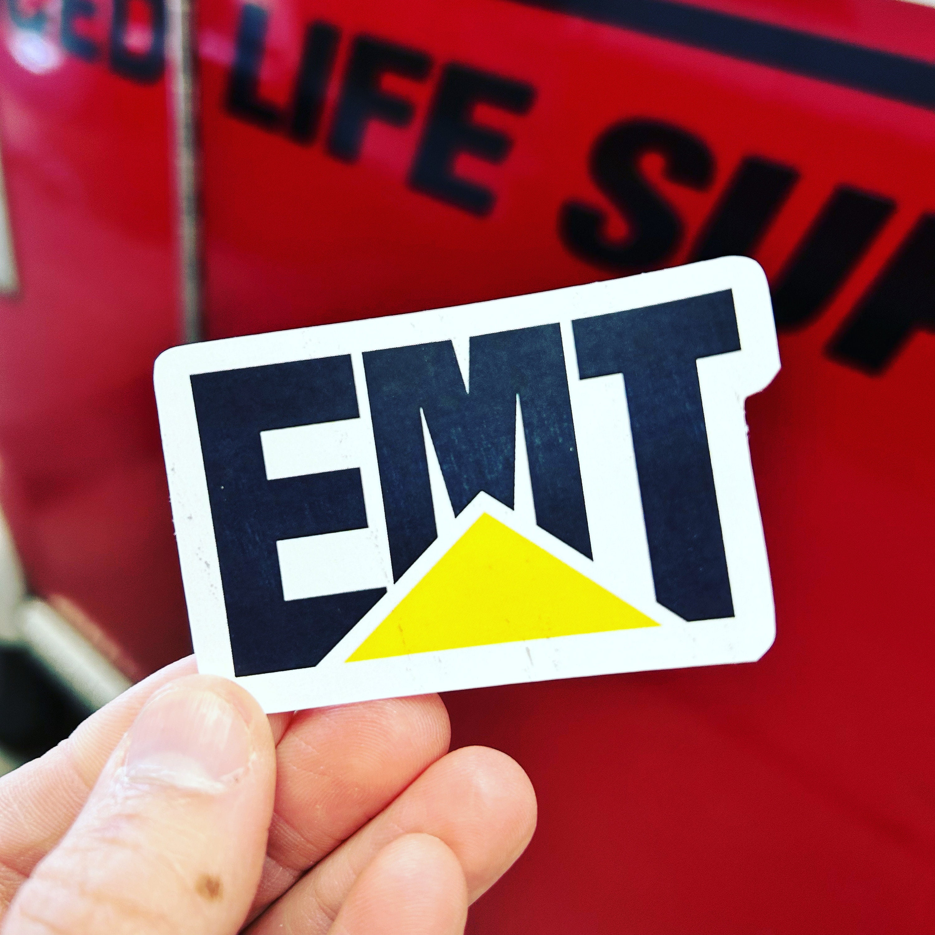 EMT CAT Logo Sticker - Etsy