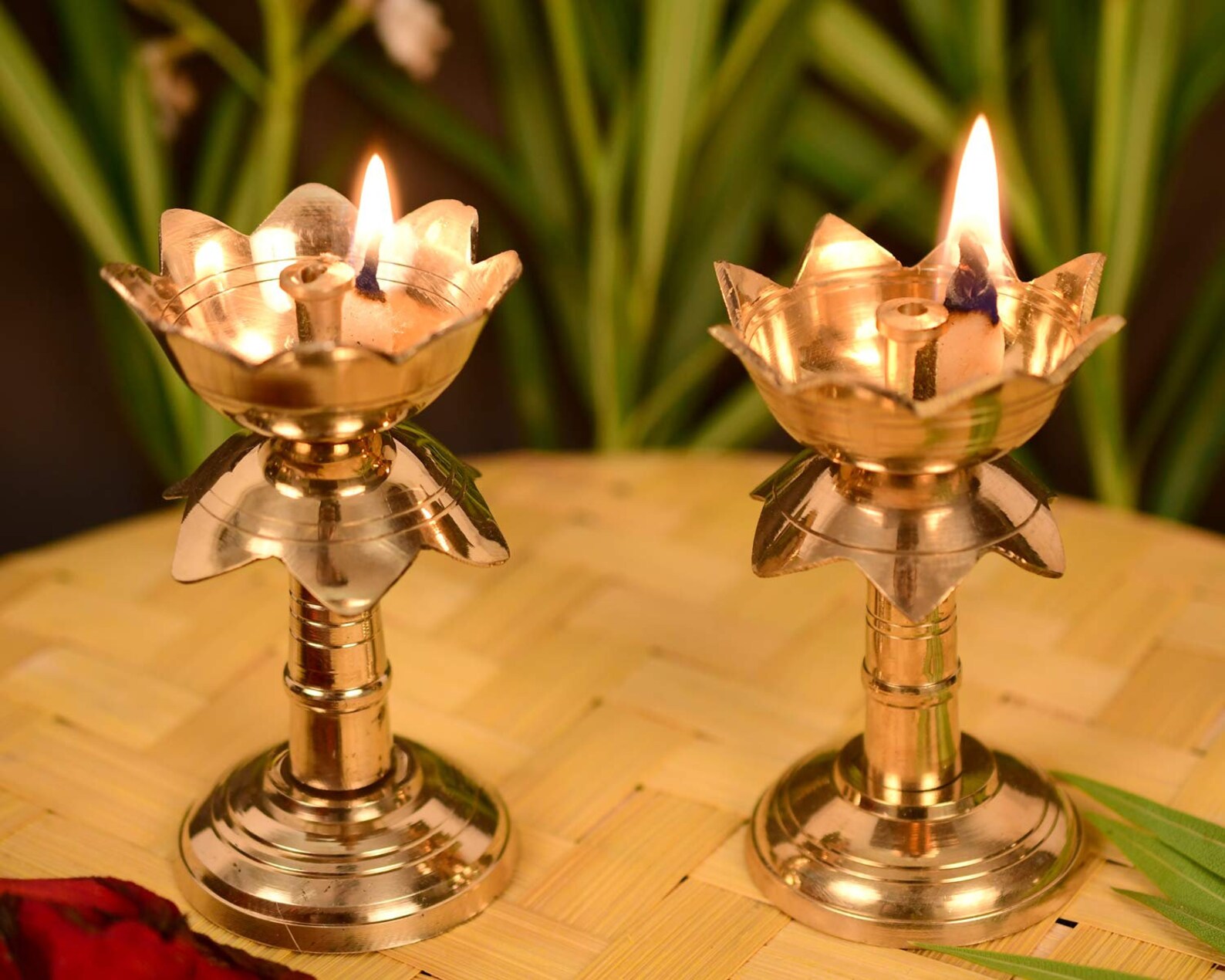Set Of 2 Brass Diya For Puja Temple Decoration Lotus Shape Etsy set-of-2-brass-diya-for-puja-temple-decoration-lotus-shape-etsy