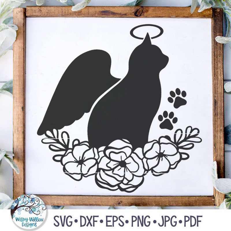 Angel Cat - Etsy