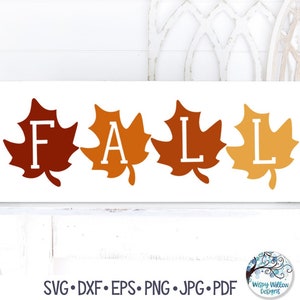 Fall Leaf Sign SVG, Fall Leaves Svg, Fall Svg, Fall Sign, Fall Leaves ...