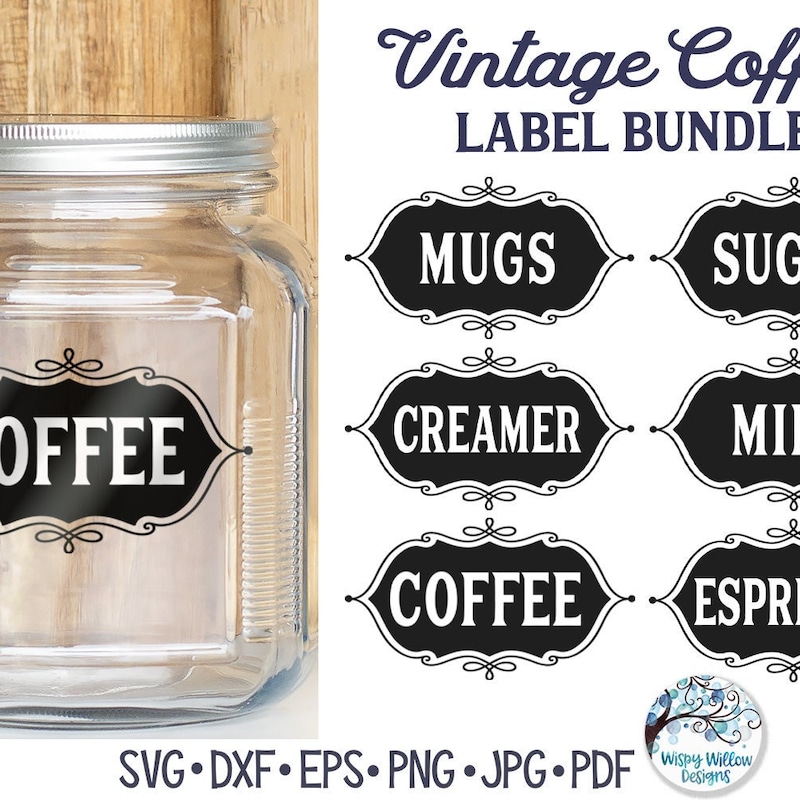 Coffee Canister Signs - Etsy