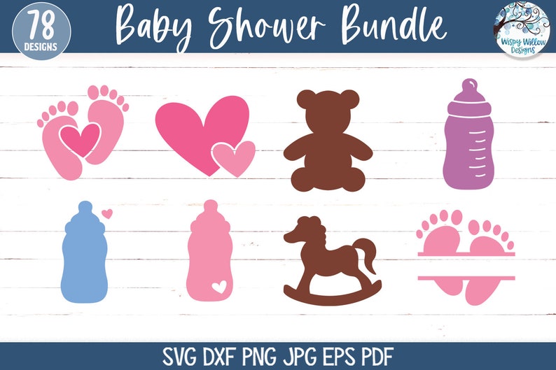Baby Shower SVG Bundle for Cricut Baby Bodysuit Svgs New - Etsy
