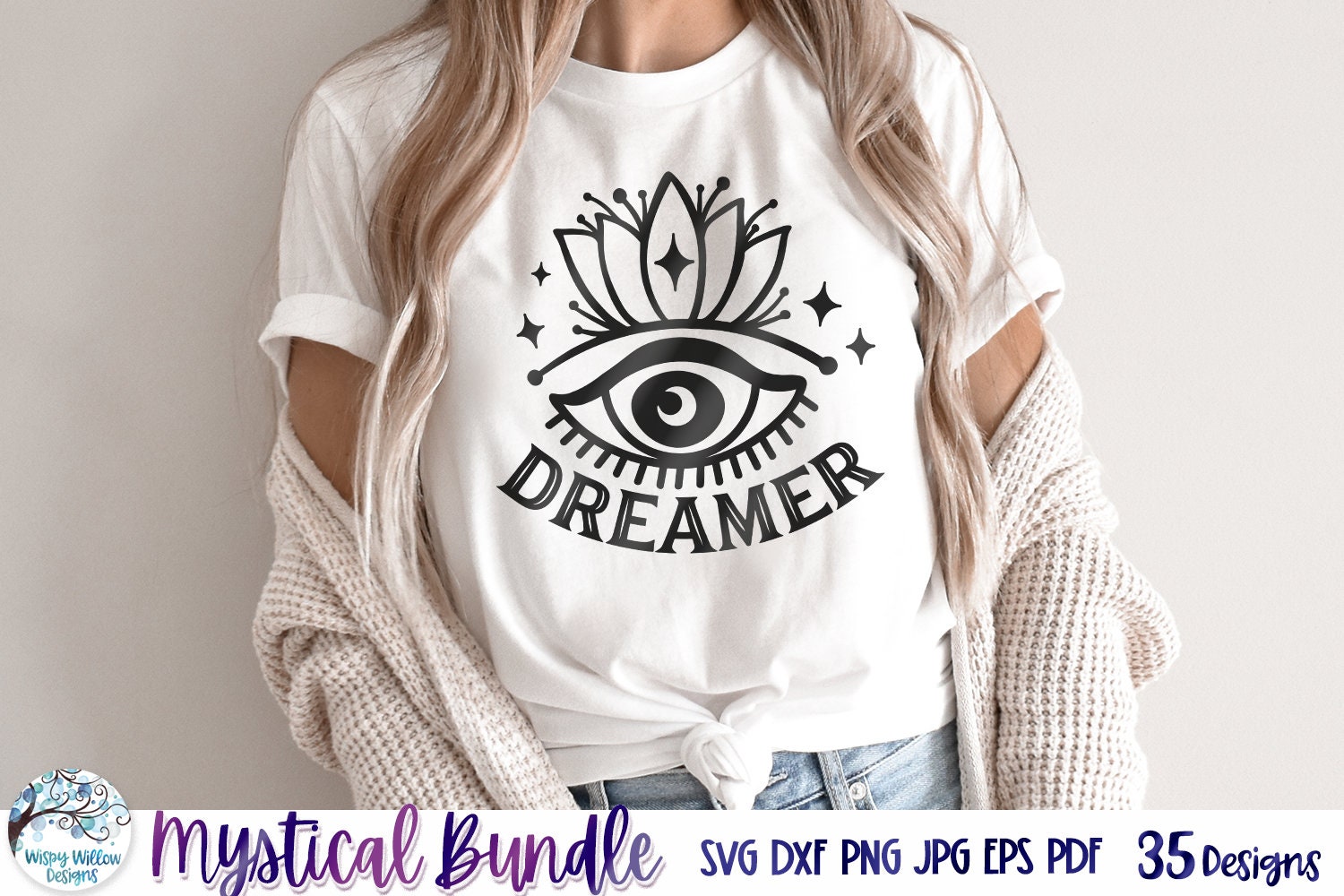 Mystical SVG Bundle, 35 Witchy Magical Cut Files for Cricut, Celestial ...