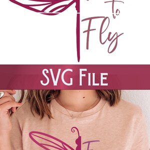 Free to Fly Dragonfly SVG Bundle, Dragonfly SVG, Dragonflies, Inspiring ...