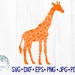Giraffe Mandala SVG for Cricut and Silhouette, Animal Mandala Vinyl ...
