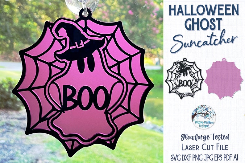 Halloween Suncatcher SVG Bundle for Glowforge or Laser Cutter - Etsy