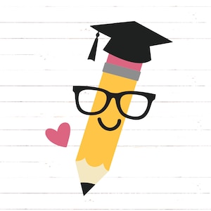 Teacher SVG Bundle for Cricut, Pencil Svgs, School Labels, Teacher ...