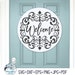 Welcome Sign Svg, Elegant Front Door Sign Svg, Round Welcome Sign Svg ...