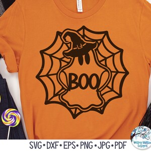 Halloween Bundle SVG for Cricut, Flying Witch on Spider Web, Jack O ...