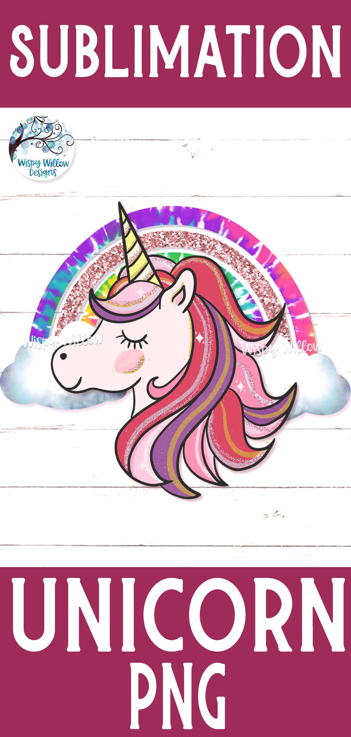 Unicorn Rainbow PNG Unicorn Sublimation Png Rainbow | Etsy