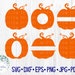 Fall Bundle, SVG, DXF, Png, Halloween, Thanksgiving, Leaves, Floral ...