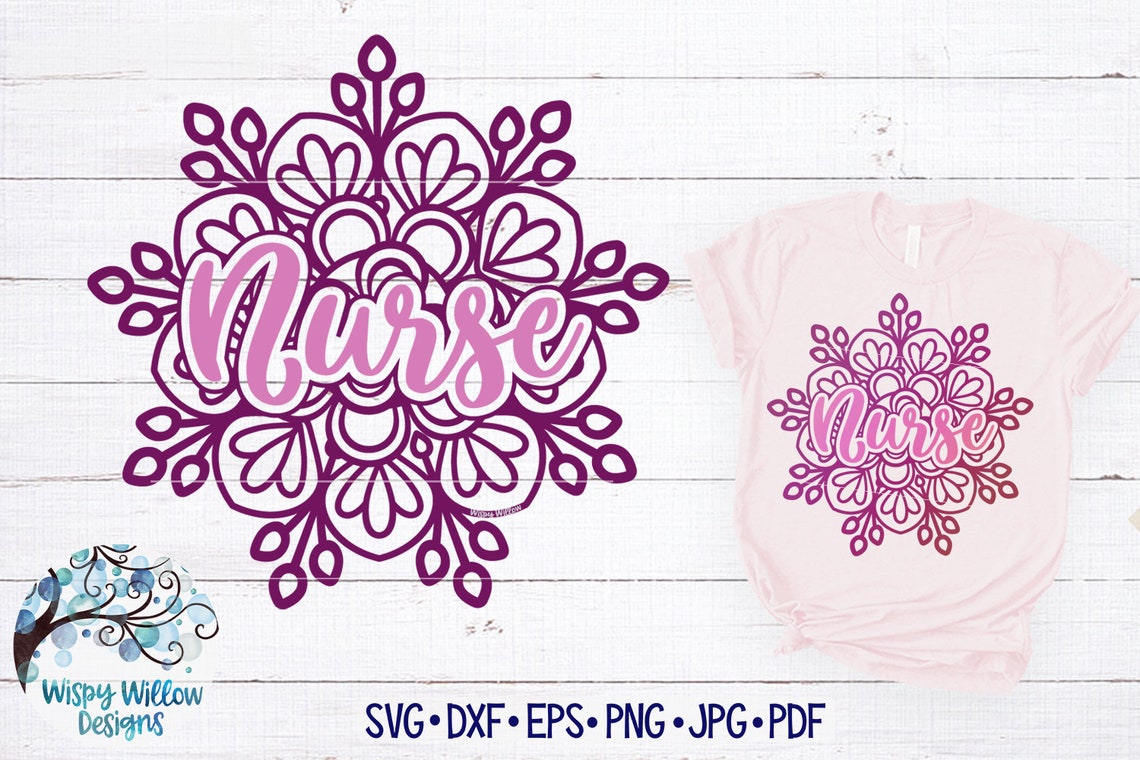 Essential Mandala SVG Bundle, Nurse Mandala Svg, Essential Worker ...