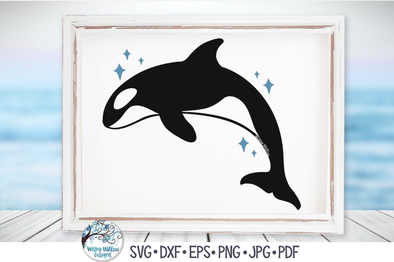 Orca SVG Killer Whale Svg Orca Whale Ocean Animal Svg Sea - Etsy