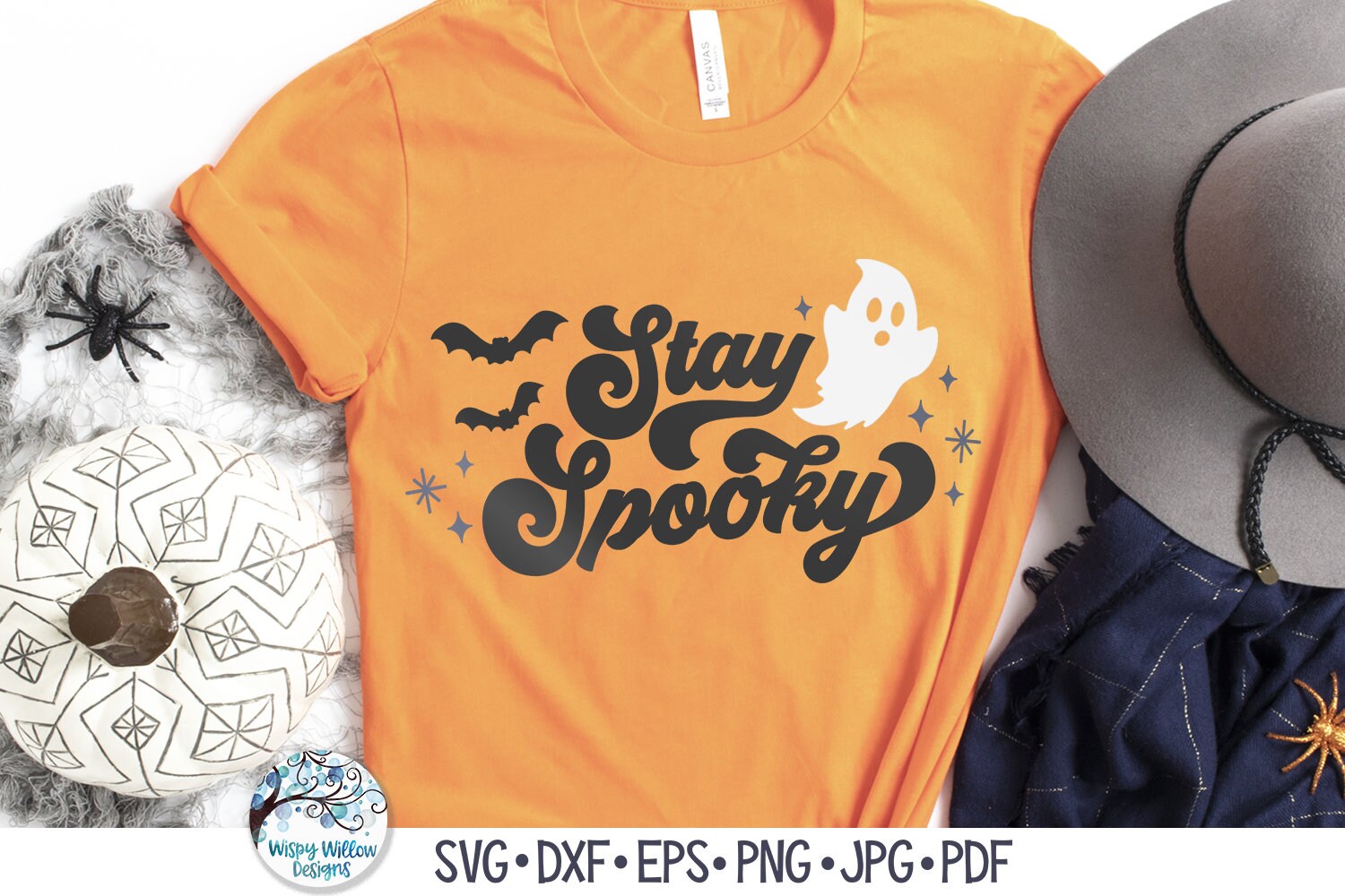 Stay Spooky SVG for Cricut Cute Halloween Sign With Ghost and - Etsy