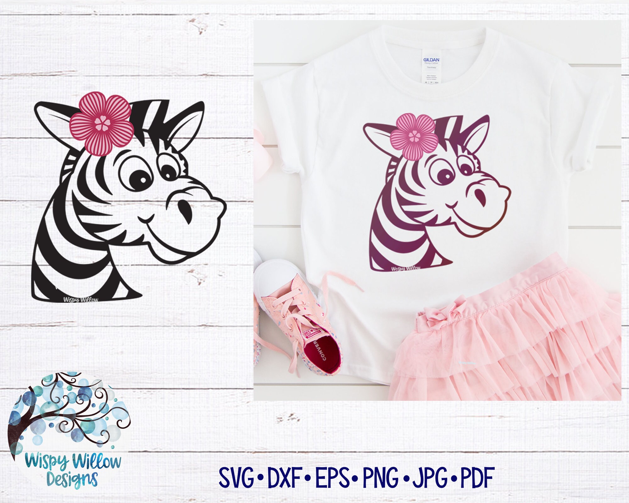 Girl Zebra Cartoon