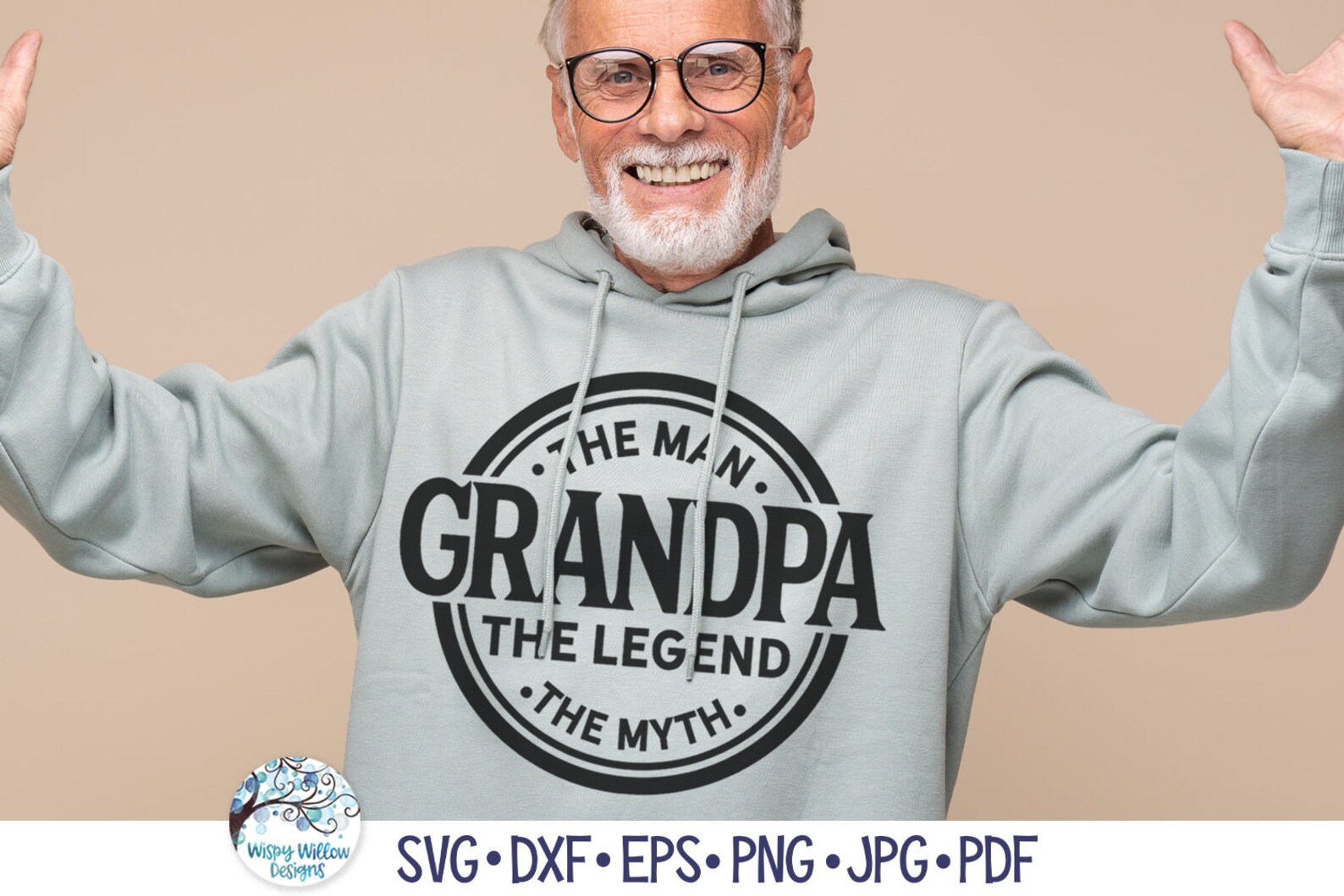 Grandpa the Man the Myth the Legend SVG for Cricut, Funny Dad Quote PNG ...