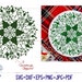 Winter Mandala SVG Bundle, Christmas Mandala Bundle, Merry Christmas ...