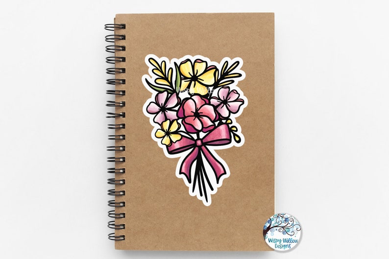 Flower Stickers PNG Printable Flower Stickers Floral - Etsy