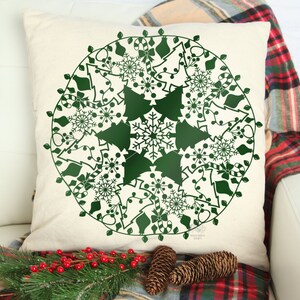 Winter Mandala SVG Bundle, Christmas Mandala Bundle, Merry Christmas ...