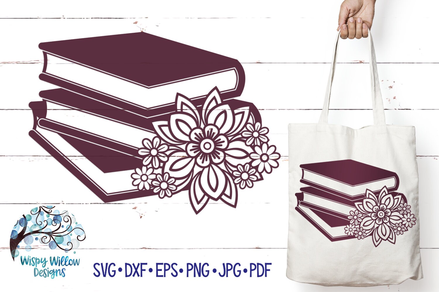 Mega Book SVG Bundle, Floral Book Svgs, Pretty Book Quotes With Flowers ...