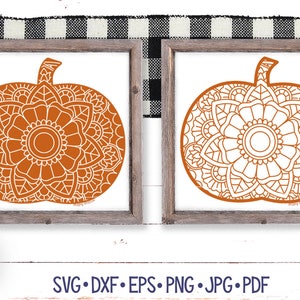Halloween Mandala SVG Bundle, Witch Mandala, Pumpkin Mandala, Bat ...
