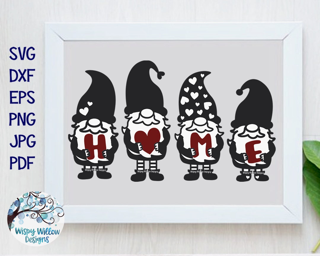 Gnomes Home SVG, Gnome SVG, Home Svg, Gnome Sign, Gnome Home Sign Svg ...