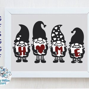 Gnomes Home SVG, Gnome SVG, Home Svg, Gnome Sign, Gnome Home Sign Svg ...