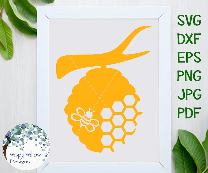 Bee Hive SVG Bee Svg Honey Comb Svg Beehive Svg Bees | Etsy