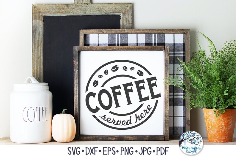 Vintage Coffee SVG Bundle Coffee Signs PNG Kitchen Signs - Etsy