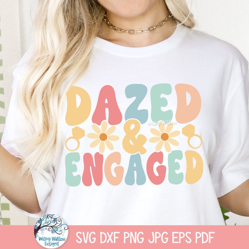 Engaged Svg - Etsy