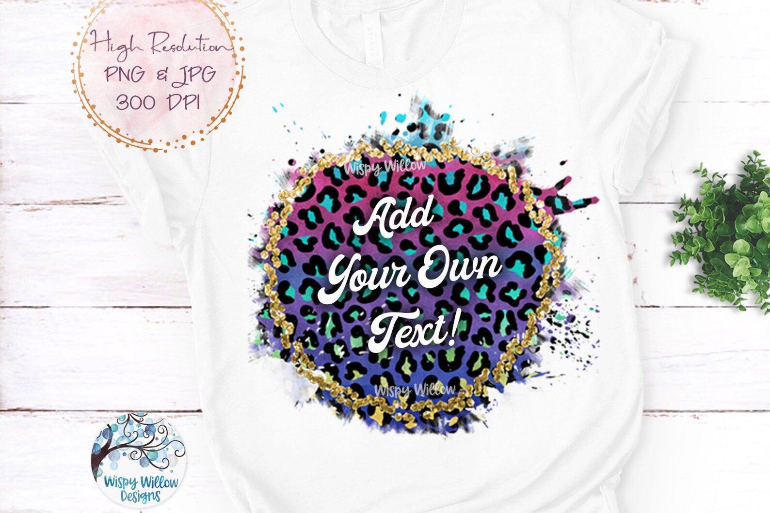 Rainbow Leopard Print Sublimation Background Bundle Leopard - Etsy