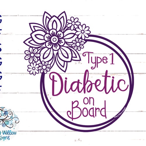 Type 1 Diabetes Svg - Etsy