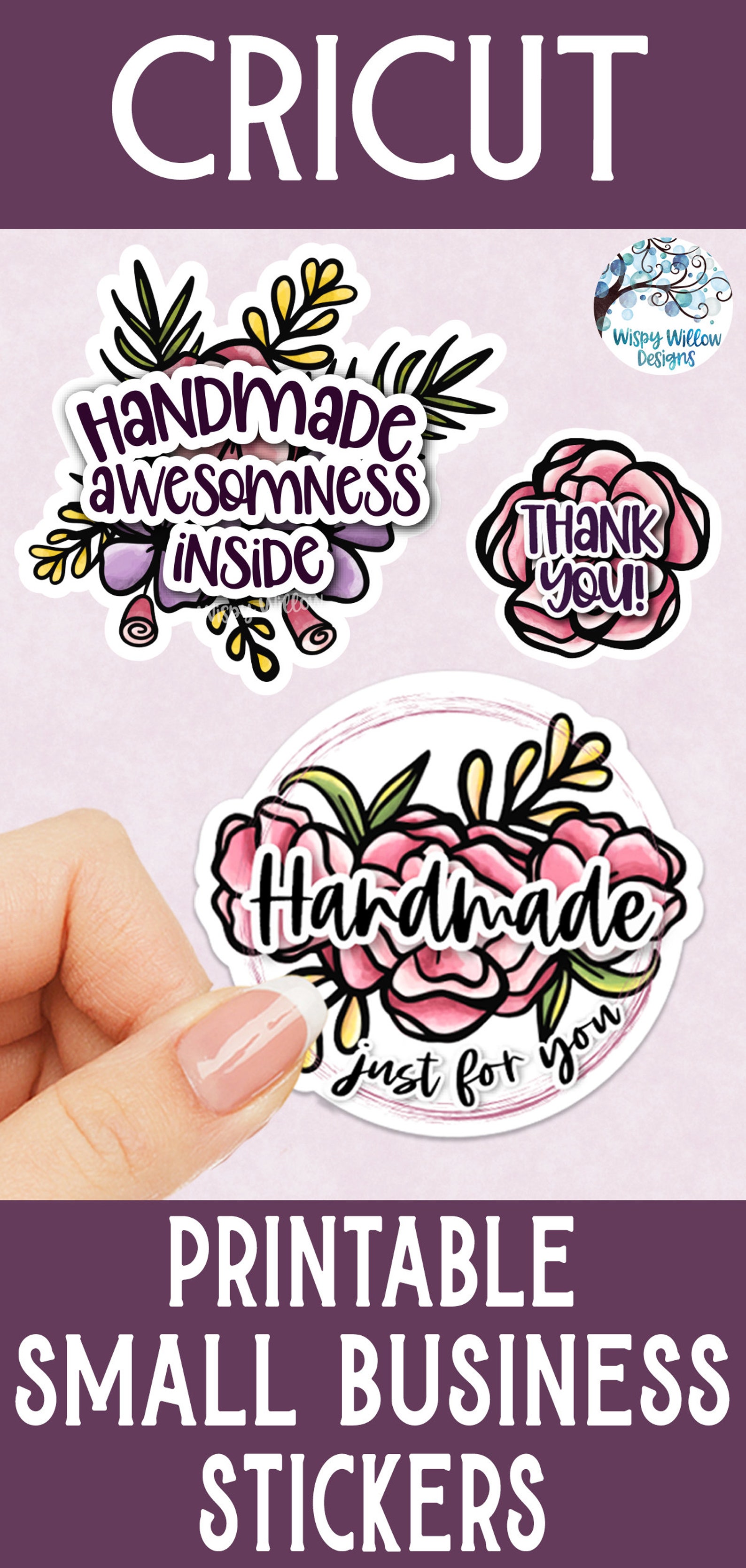 Small Business Stickers PNG Printable Packaging Stickers - Etsy