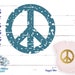 Distressed Peace Sign SVG, DXF, Png, Jpg, Peace Sign, Grunge, Download ...