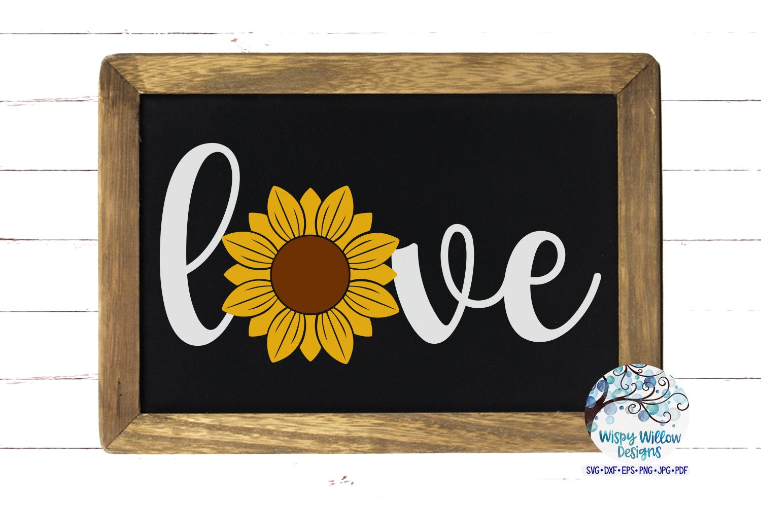 Love Sunflower SVG Set Sunflower Sign SVG Fall Svg | Etsy