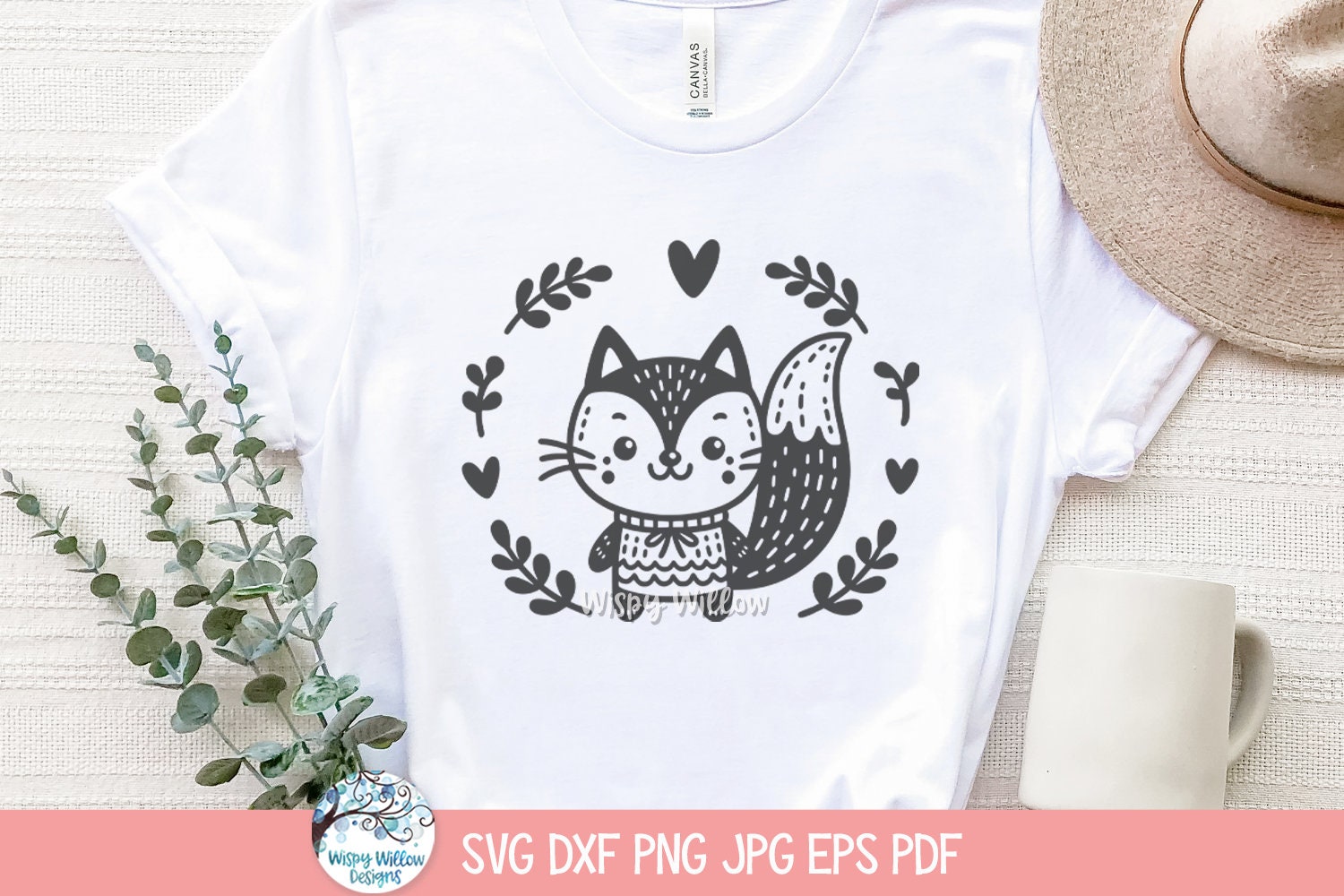 Woodland Animal SVG Bundle for Cricut, Whimsical Baby Animal PNG, Baby ...