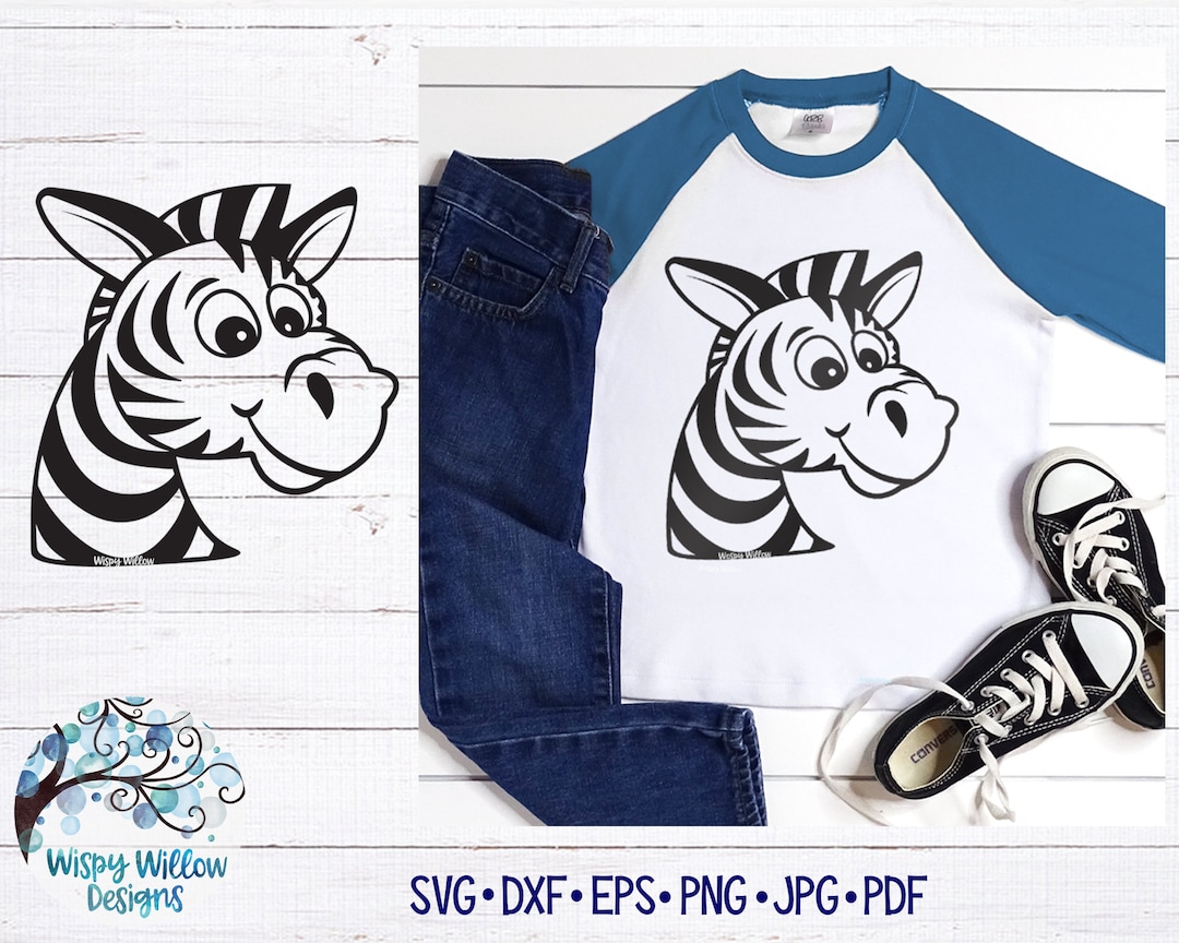 Zebra SVG, Cartoon Zebra Face Svg, Boy Zebra Svg, Zebra Png, Cute Zebra ...