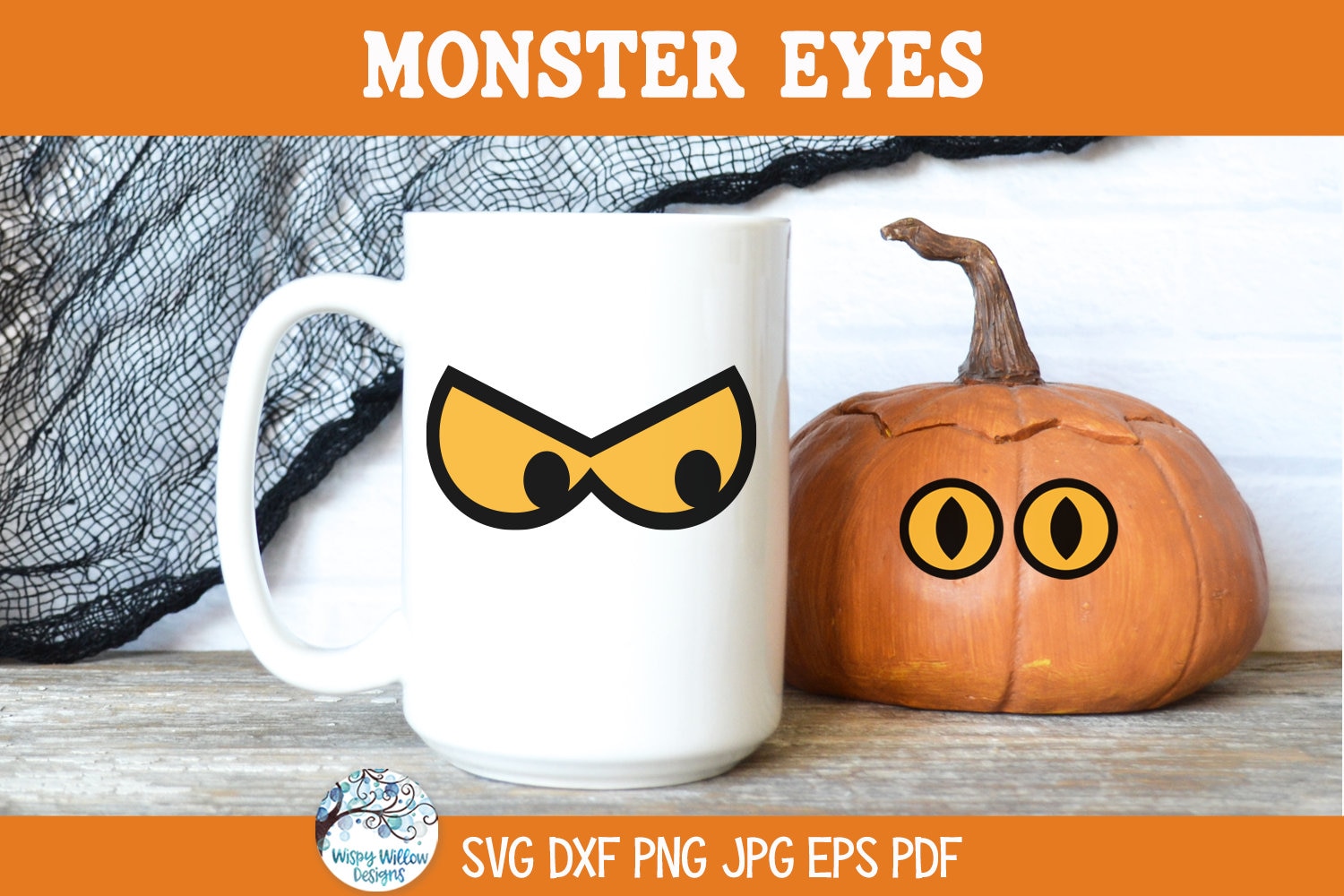Monster Eyes Bundle for Cricut, Spooky Eyes PNG Clipart, Scary Eyes ...