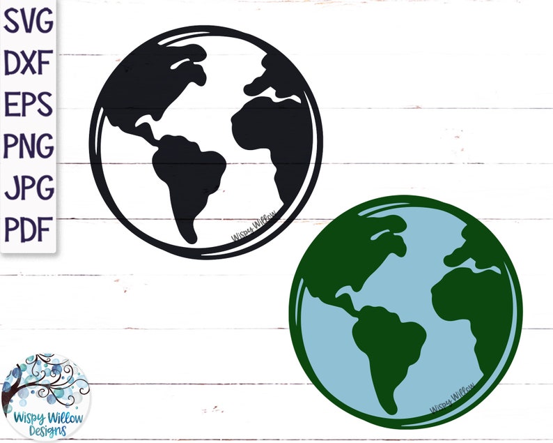 Earth SVG World SVG Planet Svg Layered Earth Earth | Etsy