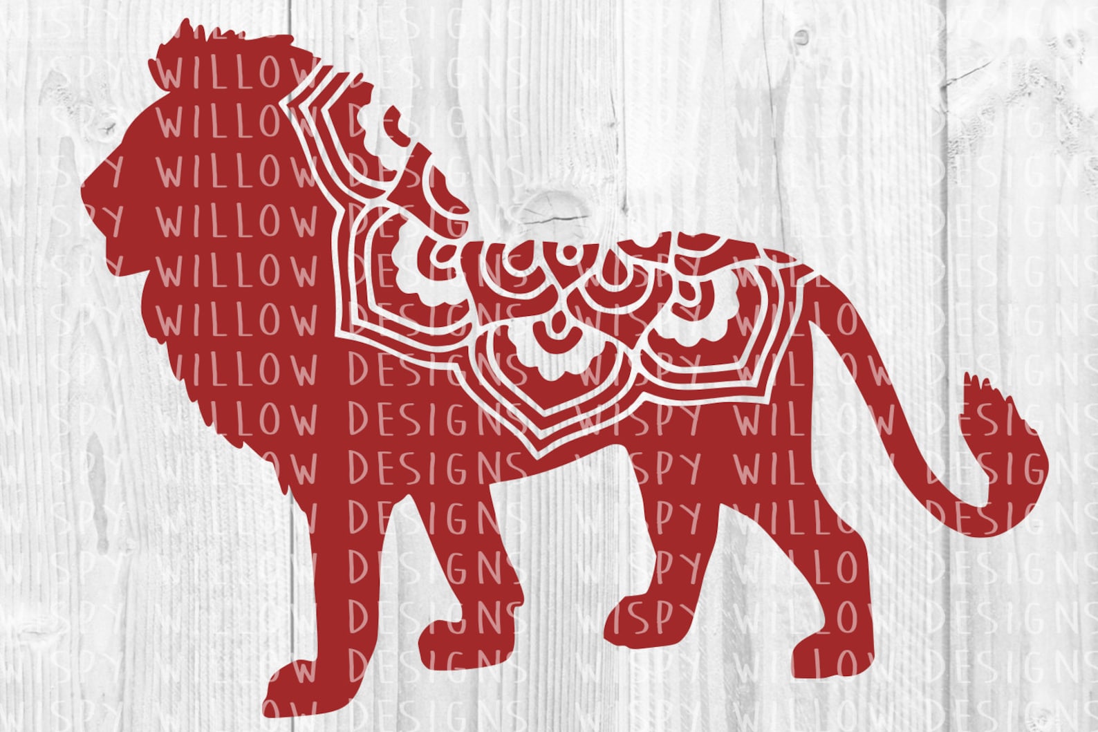 Safari Animal Mandala SVG Bundle, DXF, Lion, Elephant, Giraffe, Africa ...